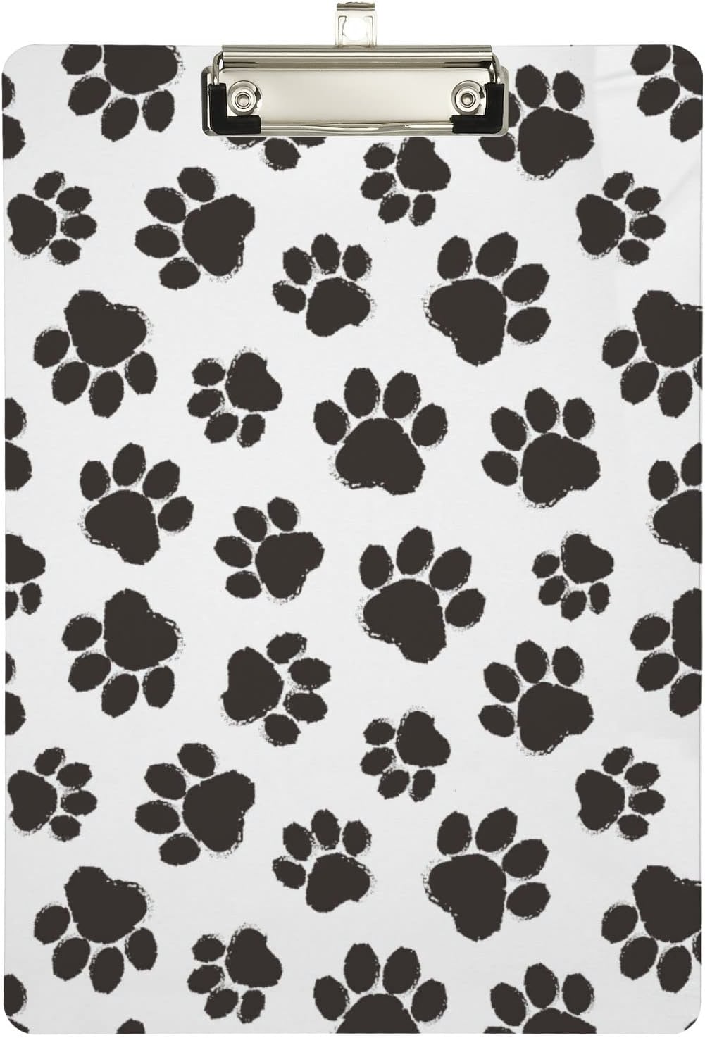 KXMDXA Cartoon Pet Paw Clipboard Hardboard Wood Nursing Clip Board and Pull for Standard A4 ...
