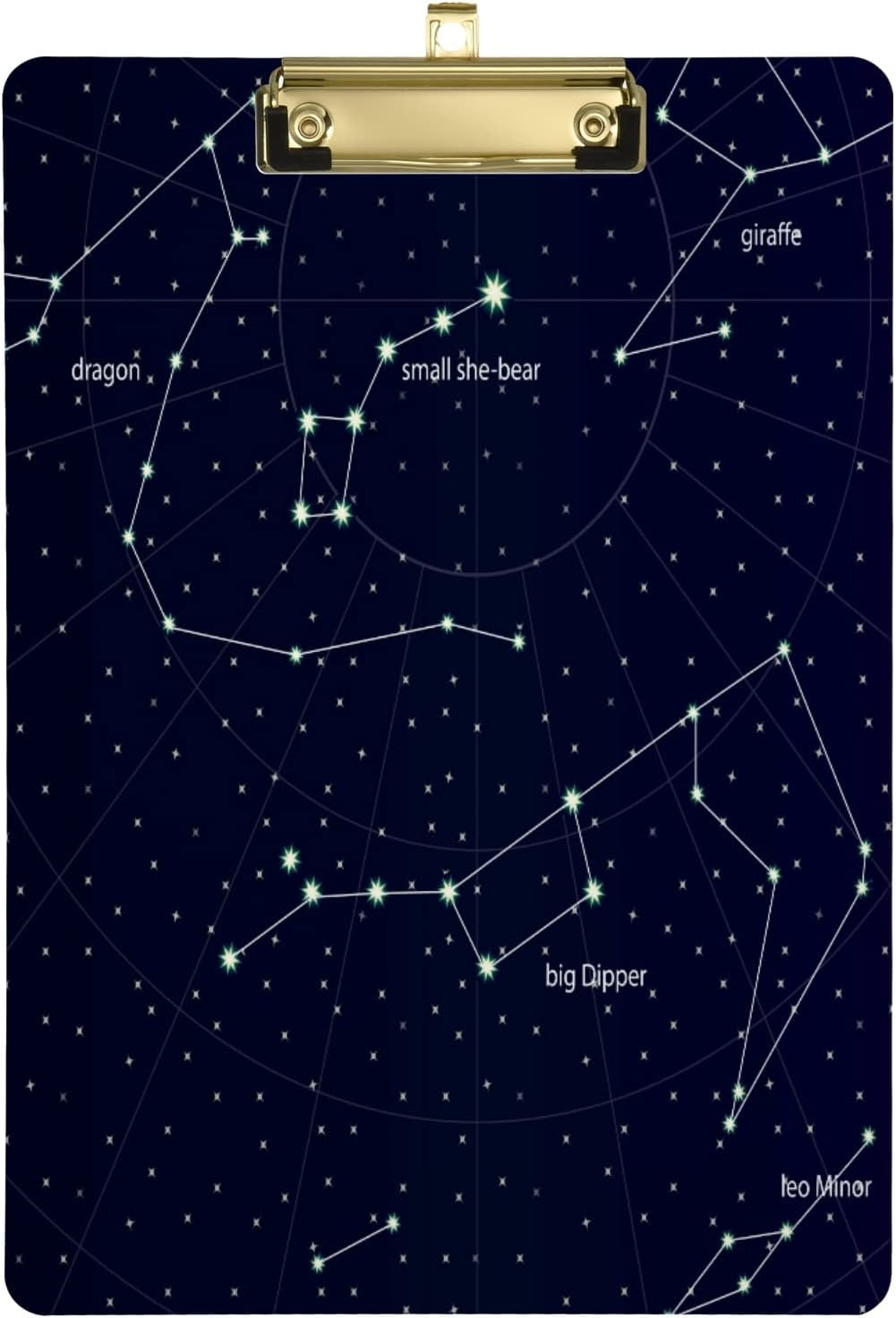 KXMDXA Constellation Sky Space Universe Clipboard Hardboard Wood ...