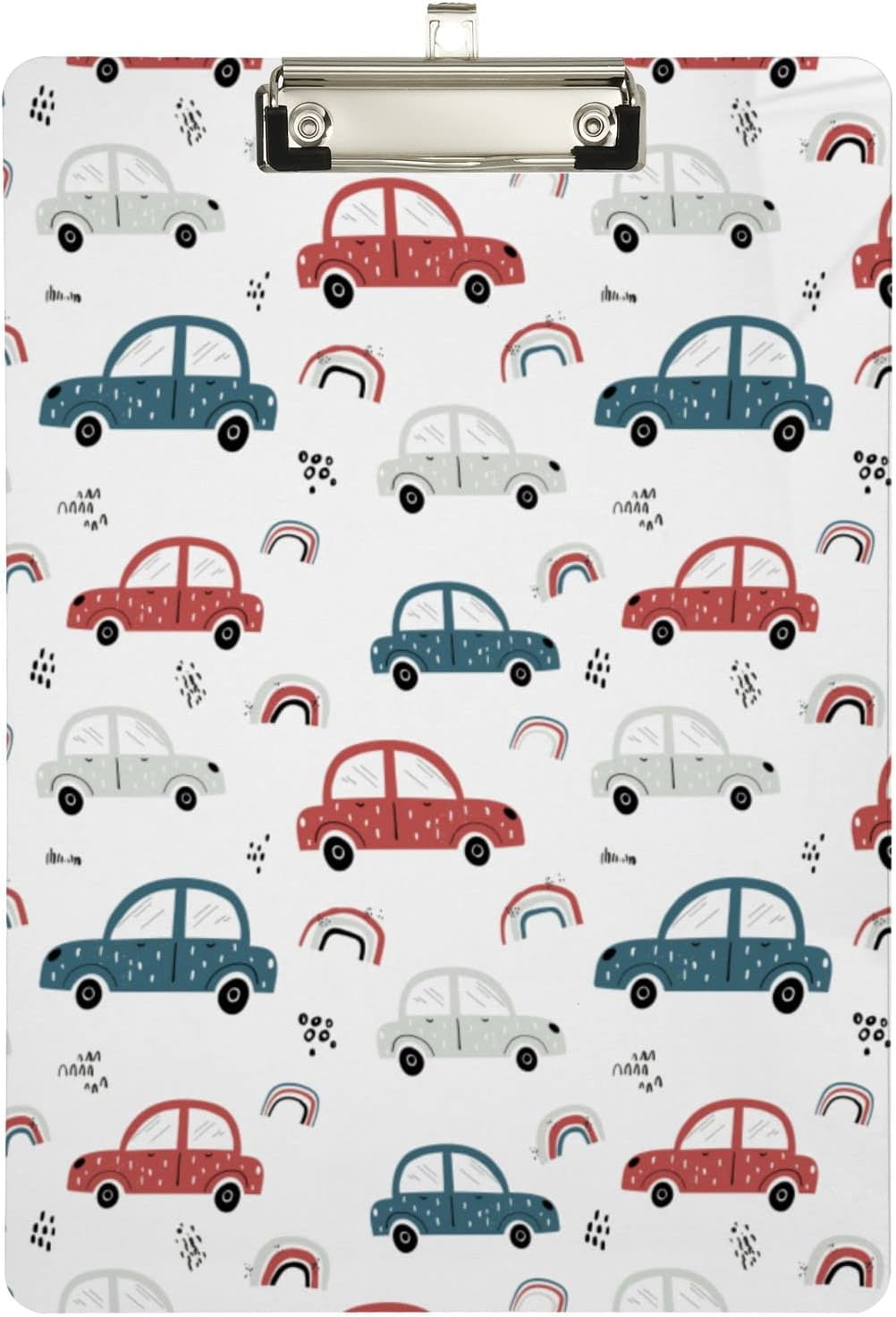 KXMDXA Doodle Toy Car Rainbow Clipboard Hardboard Wood Nursing Clip ...