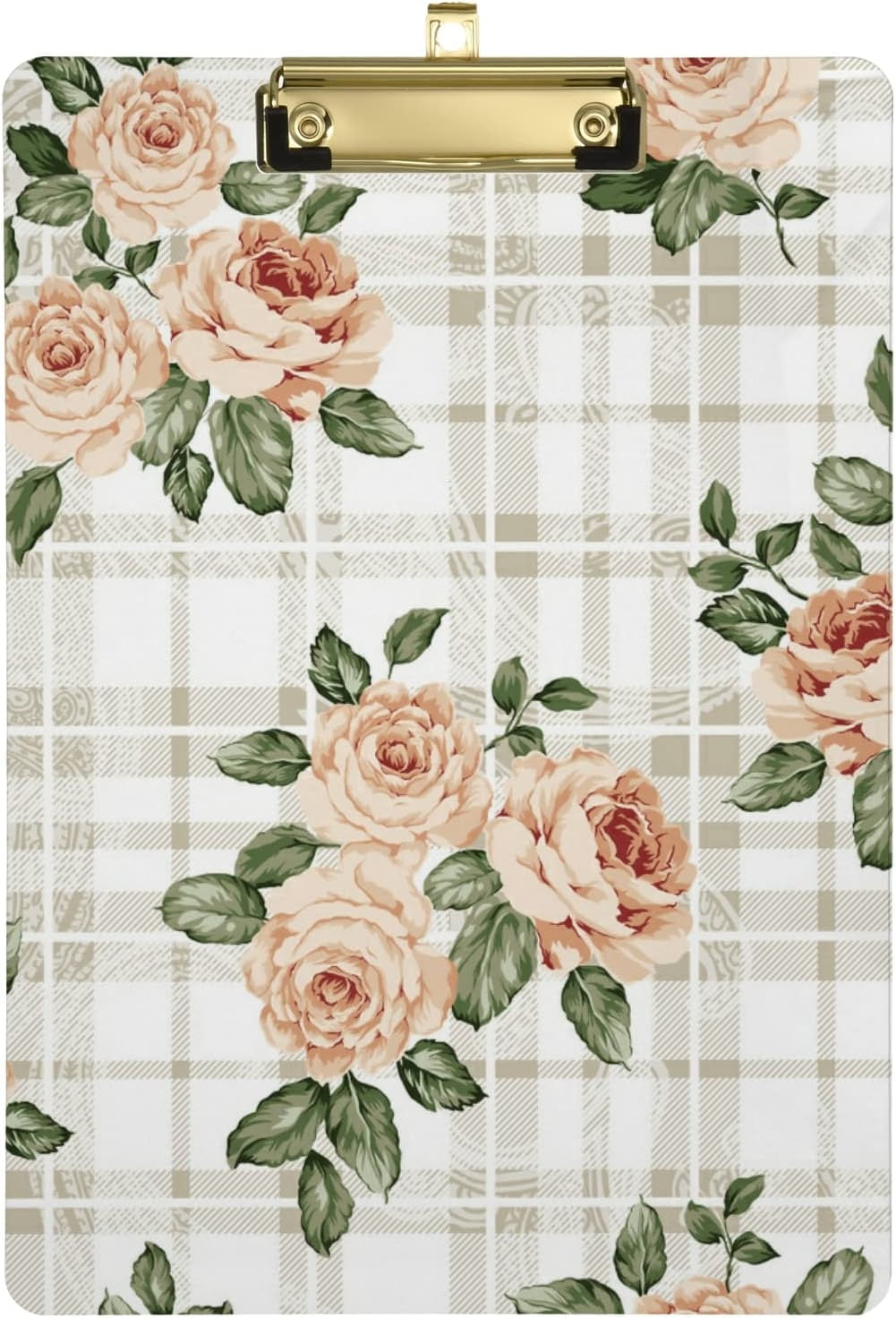 KXMDXA Flowers Clipboard Hardboard Wood Nursing Clip Board and Pull for ...