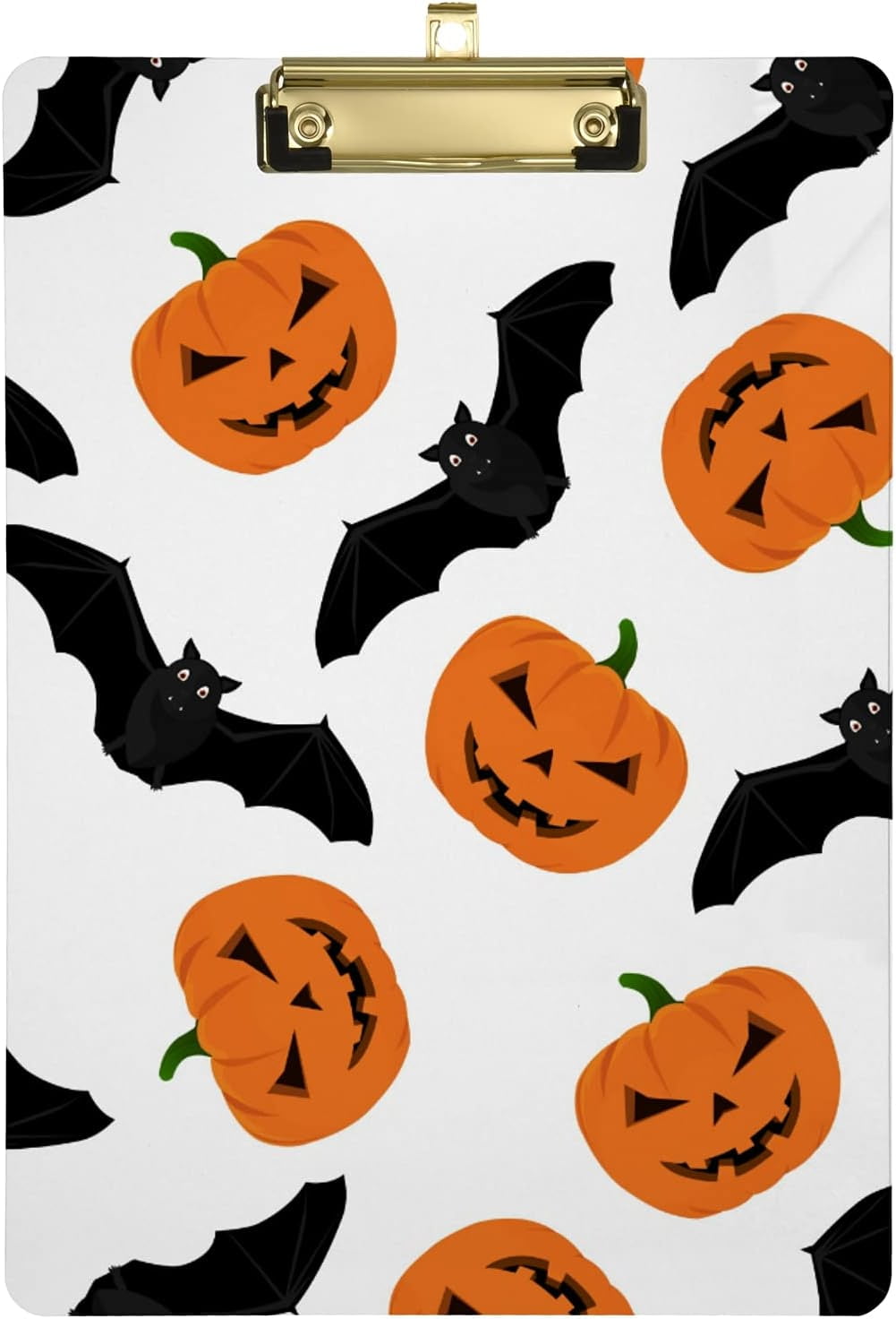 KXMDXA Halloween PumpkinBats Clipboard Hardboard Wood Nursing Clip ...