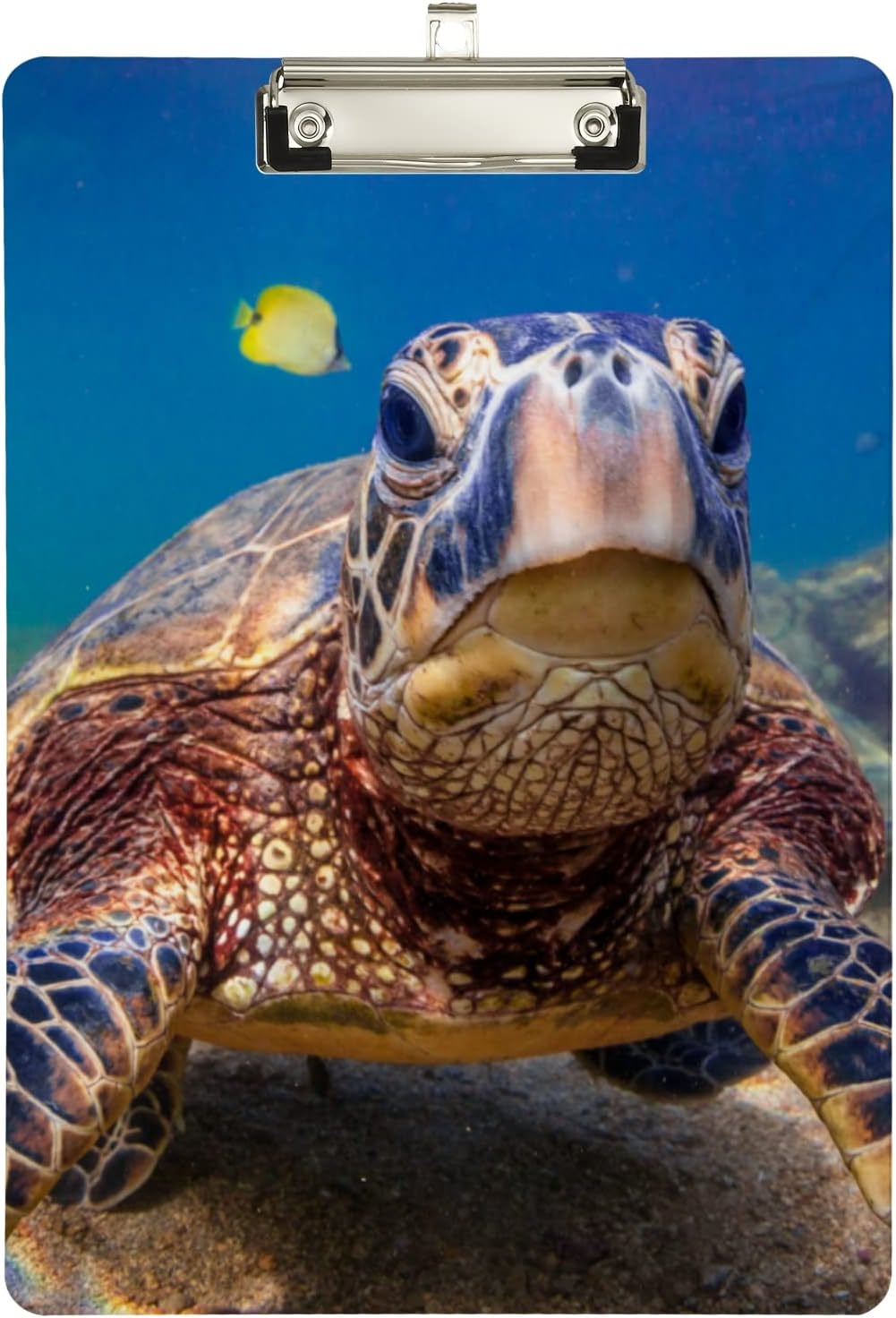 KXMDXA Hawaiian Sea Turtle Clipboard Hardboard Wood Nursing Clip Board ...