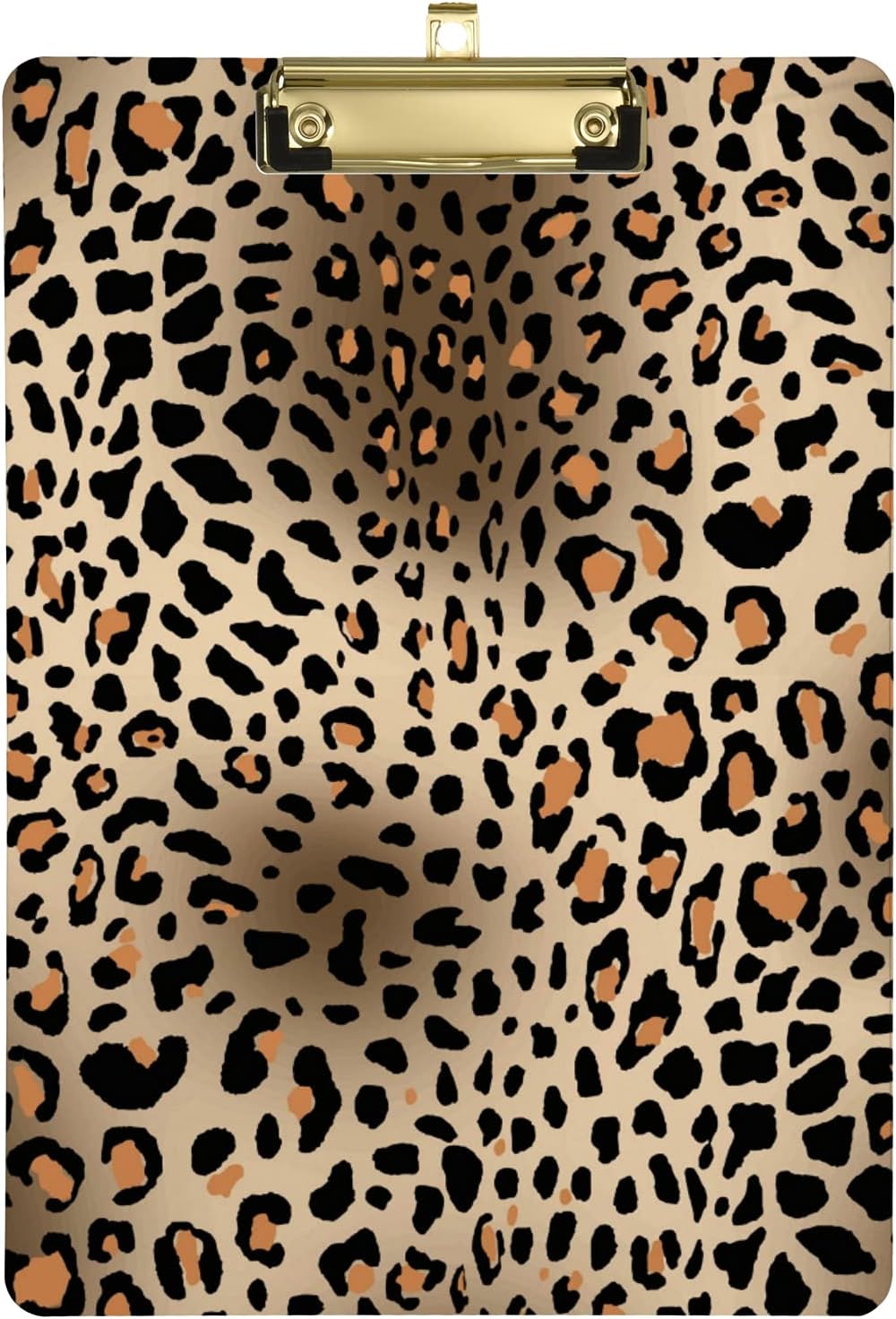 KXMDXA Leopard Print Clipboard Hardboard Wood Nursing Clip Board and ...