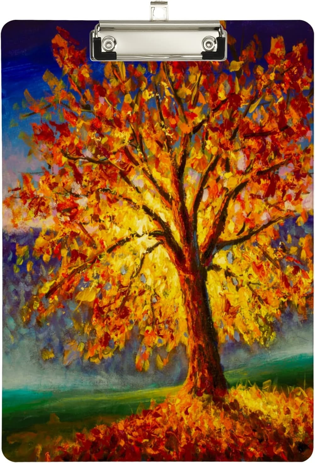 KXMDXA Life Tree Art Clipboard Hardboard Wood Nursing Clip Board and ...