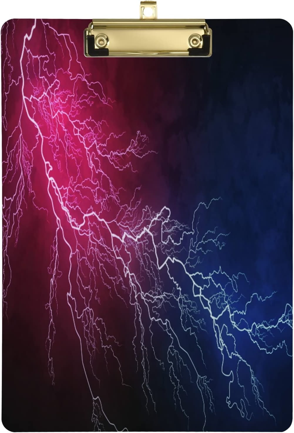 KXMDXA Lightning Flash Bolt Energy Power Clipboard Hardboard Wood ...
