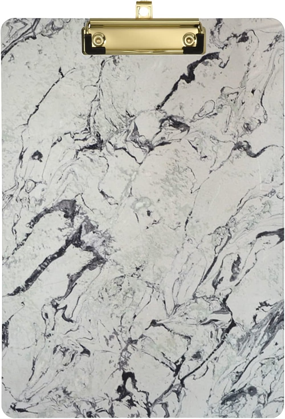 KXMDXA Marble Clipboard Hardboard Wood Nursing Clip Board and Pull for ...