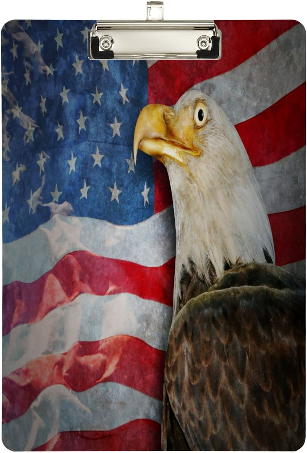 KXMDXA Old Style American Flag Vulture Clipboard Hardboard Wood Nursing ...