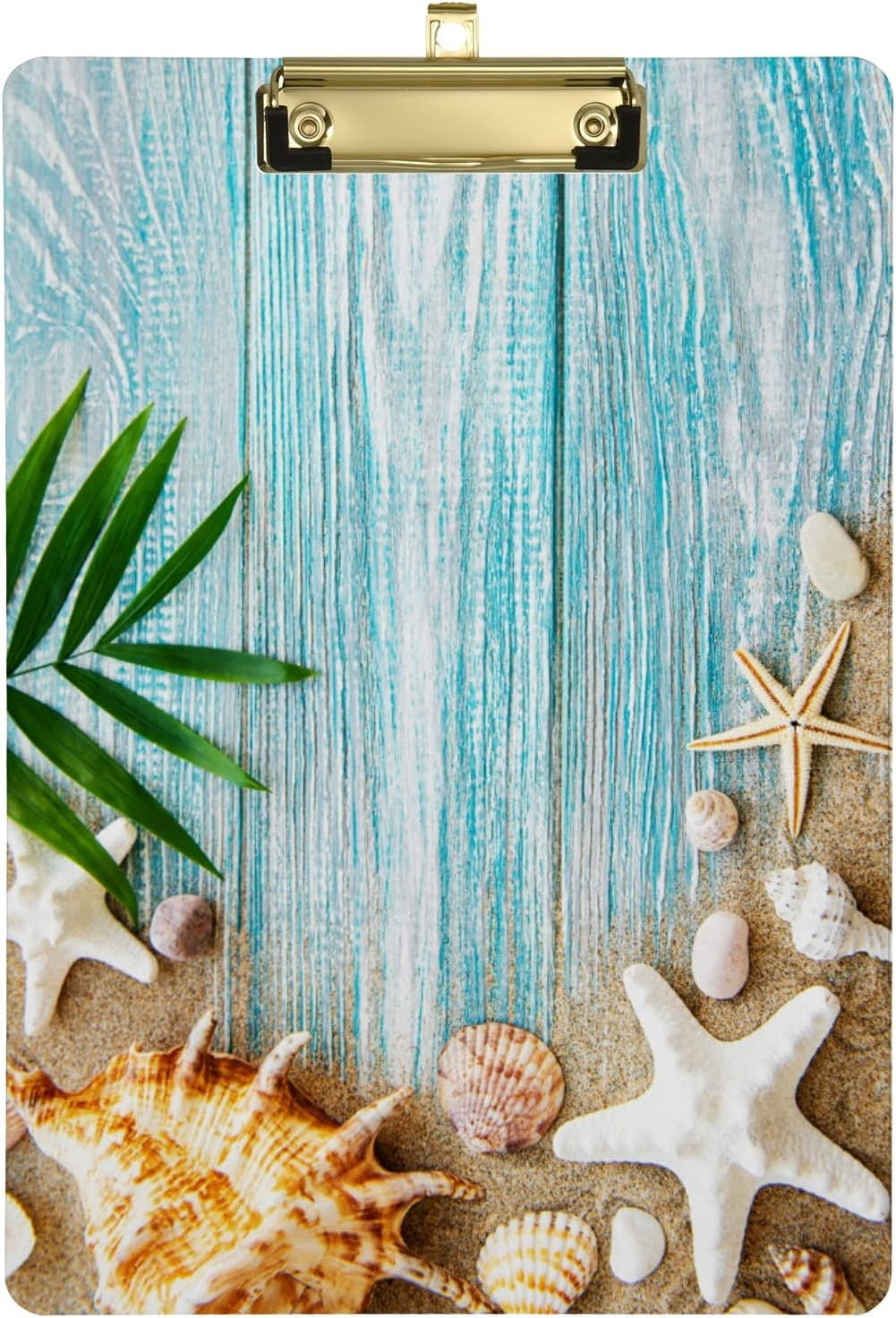 KXMDXA Seashells S Wooden Summer Clipboard Hardboard Wood Nursing Clip ...