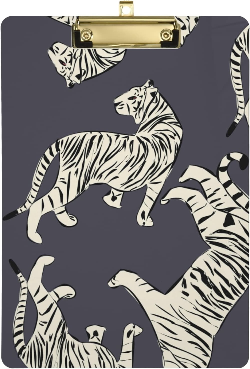 KXMDXA Tiger Clipboard Hardboard Wood Nursing Clip Board and Pull for ...