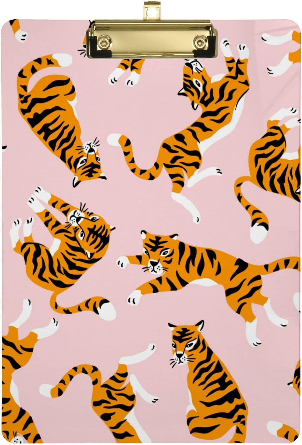 KXMDXA Tigers Clipboard Hardboard Wood Nursing Clip Board and Pull for ...