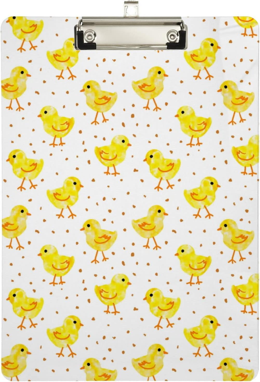 KXMDXA Yellow Chicks Clipboard Hardboard Wood Nursing Clip Board and ...