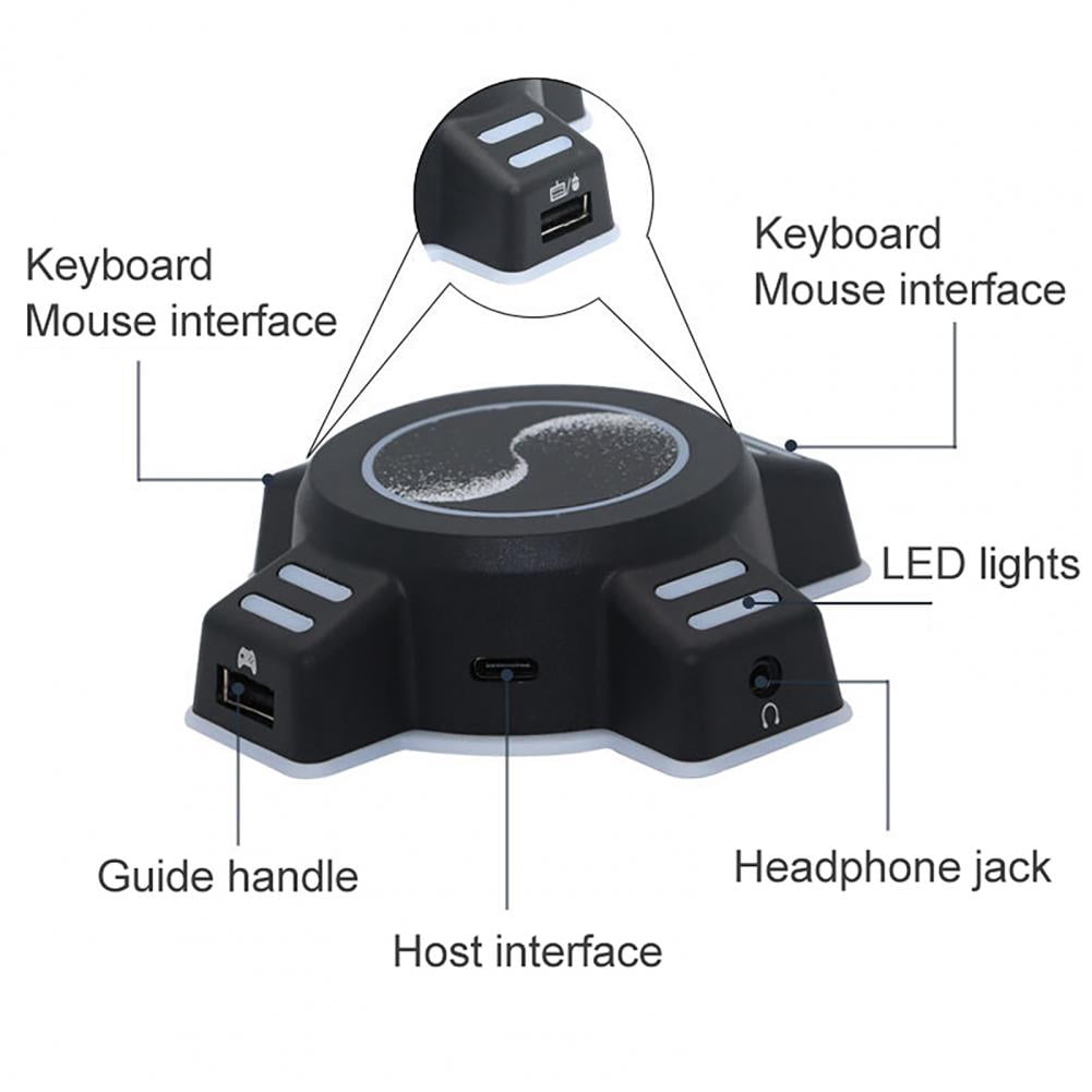 KXS Keyboard Mouse Converter Controller Adapter Game Accessories ...