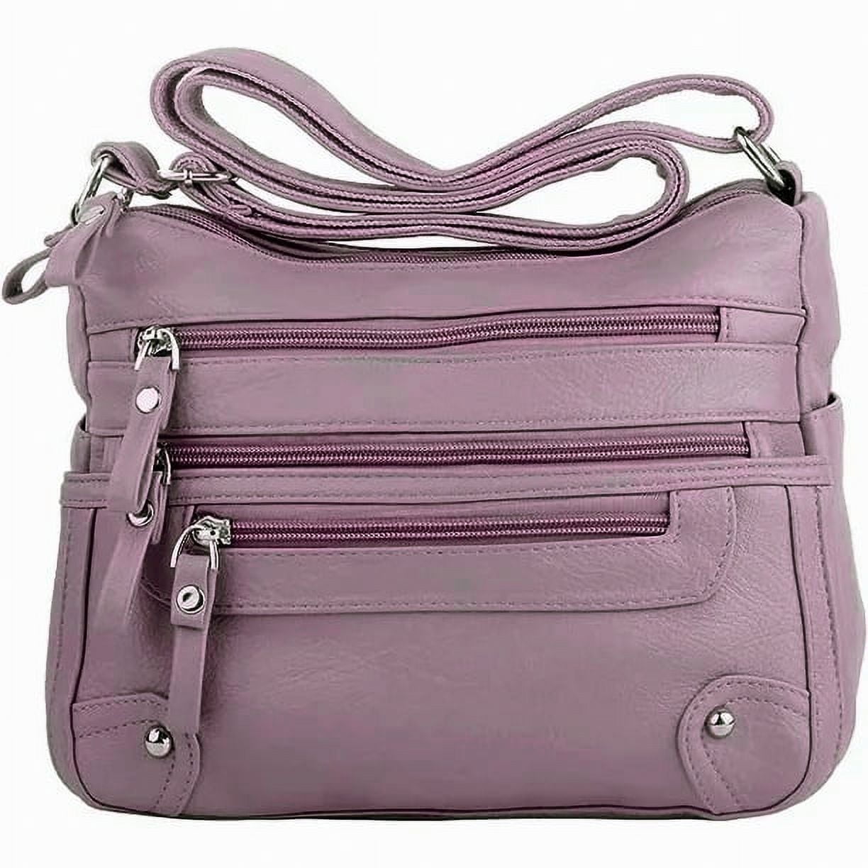 KY 10 Pockets Crossbody Purses for Women Medium Pocketbooks Lightweight ...