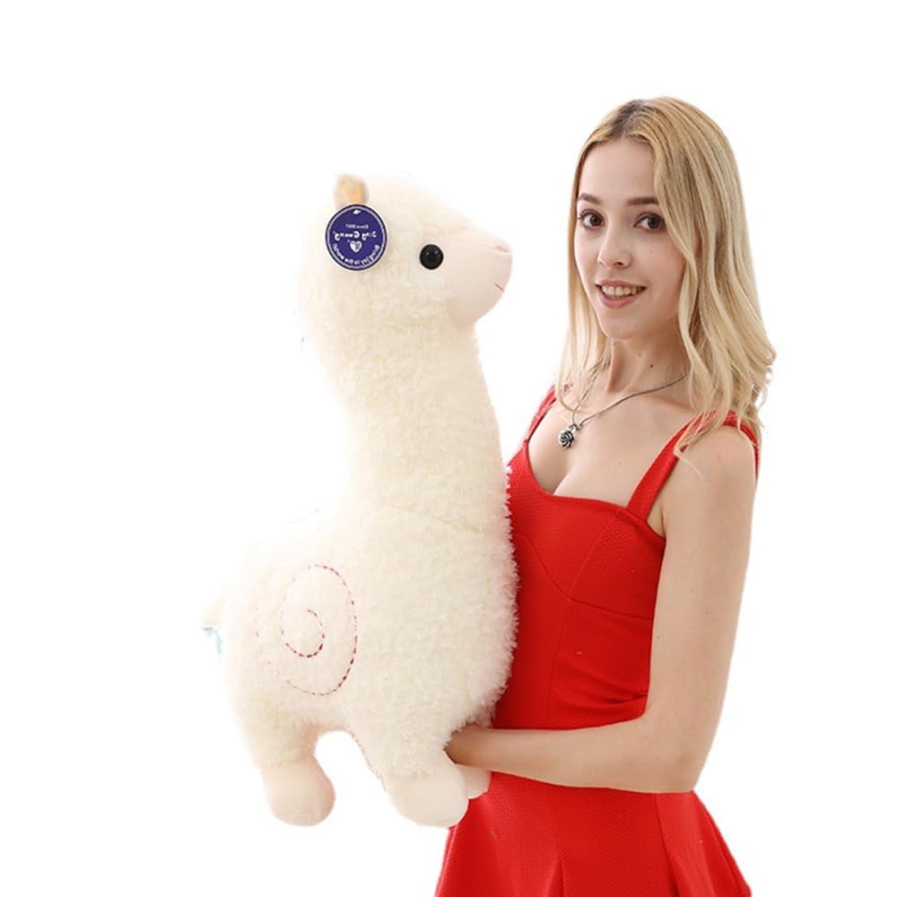 KY 18inch 3D Giant Llama Plush Toys Alpaca Plush Doll,Soft Llama Alpaca ...