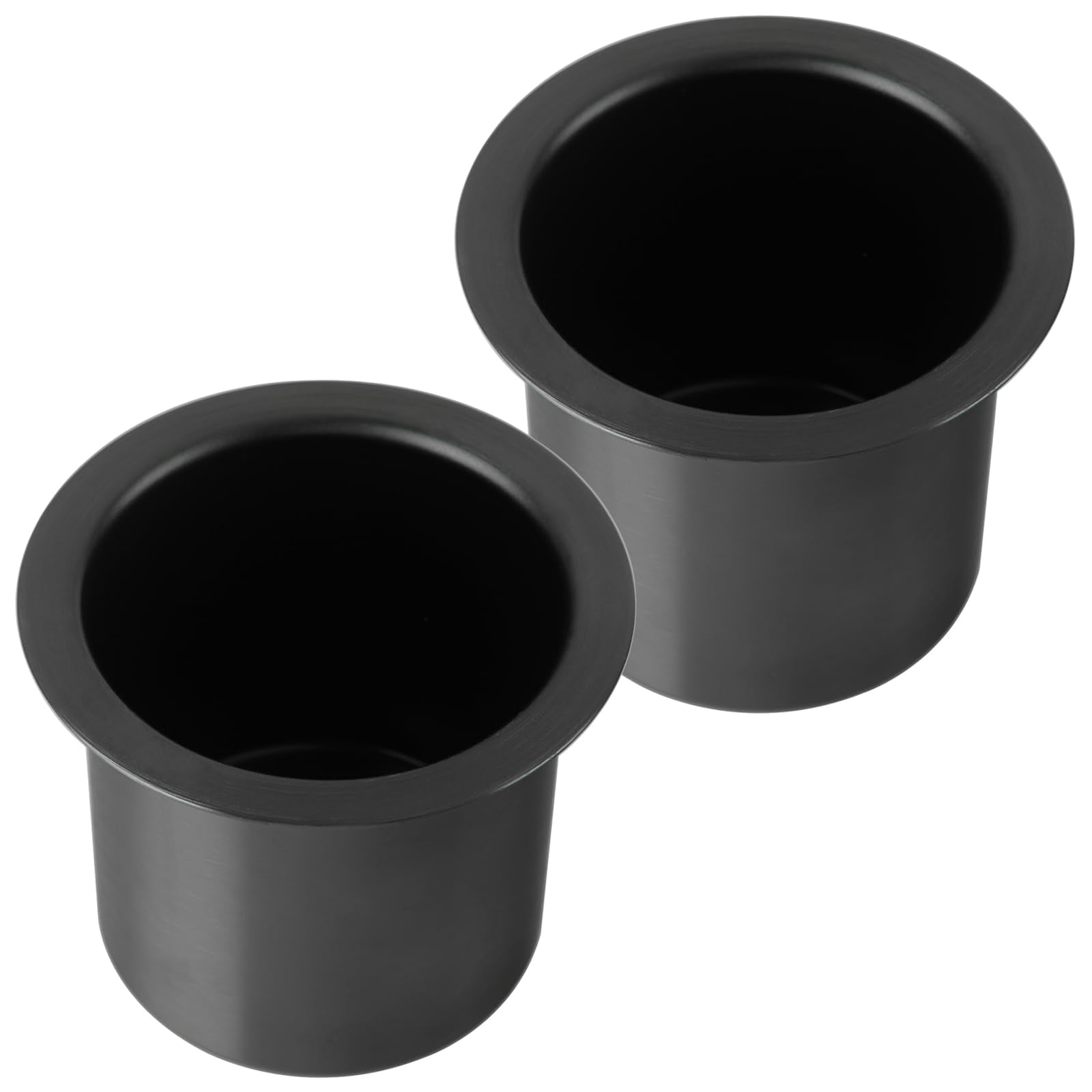 KY 2Pcs Stainless Steel Drop-in Cup Drink Holder Silver Poker Table ...