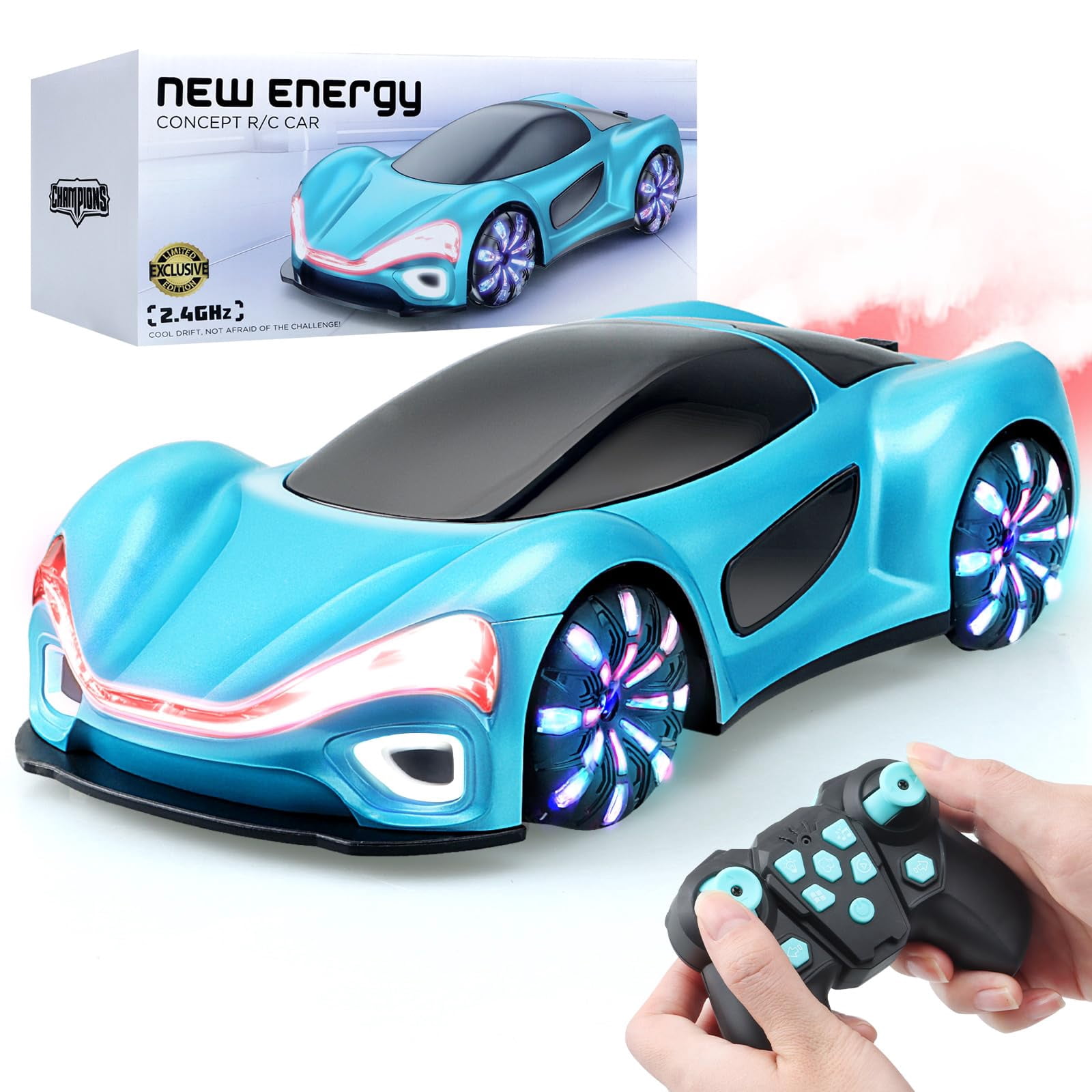 KY Britik Remote Control Car Toy for Kids 6 7 8 Year Old Boy: Drift RC ...