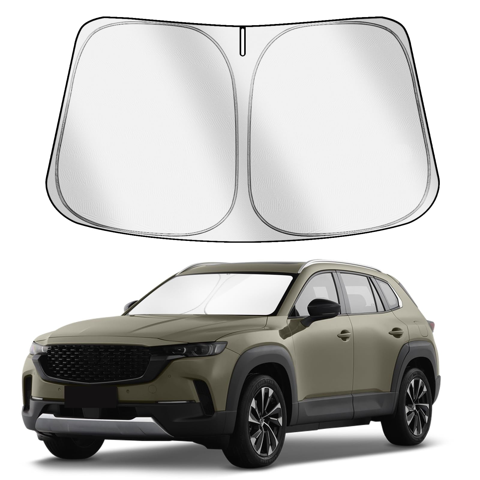 KY Car Windshield Sun Shade Compatible with Hyundai Tucson 2022-2025 ...