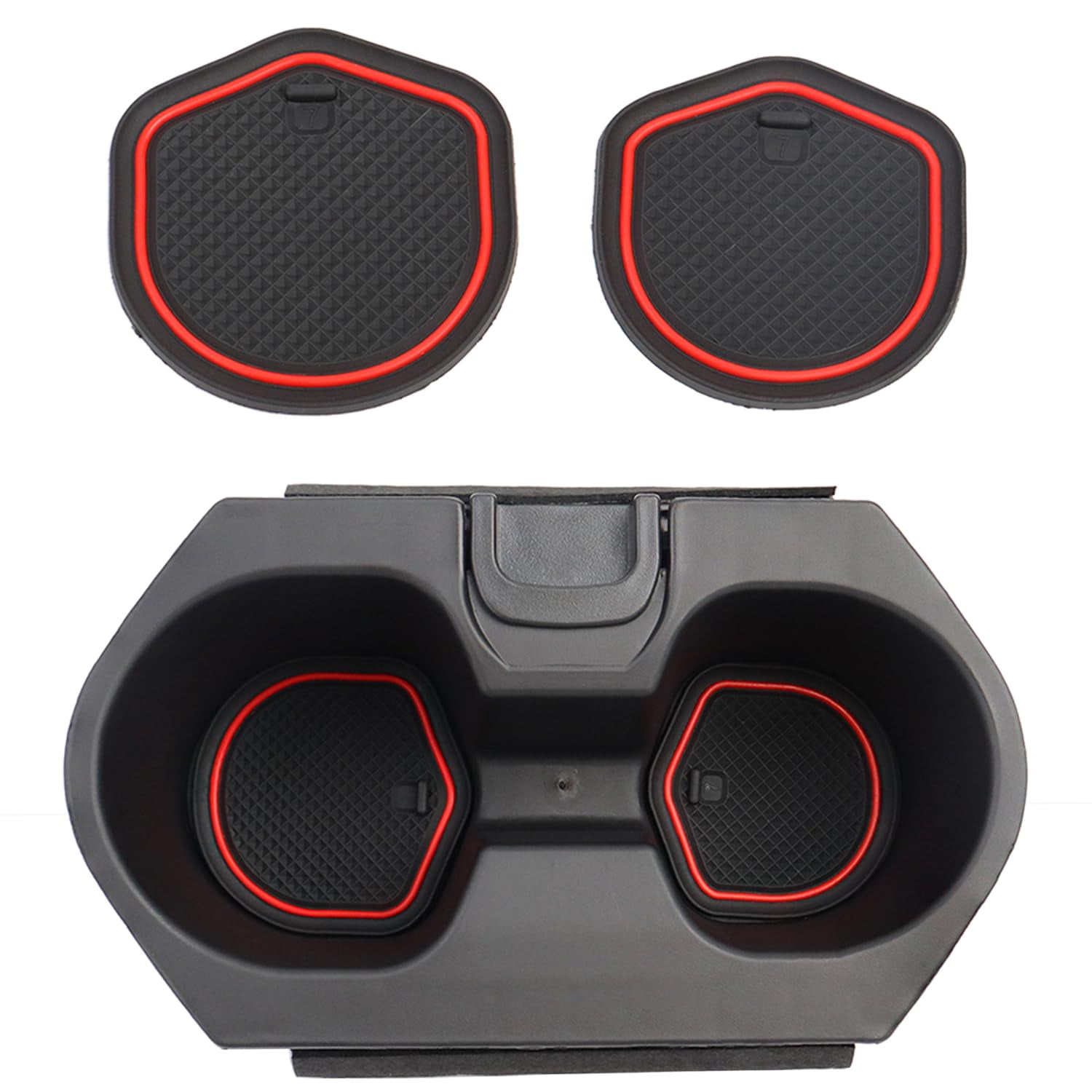 KY Cup Holder Insert Accessories for Honda Civic 2016-2021 Sport ...