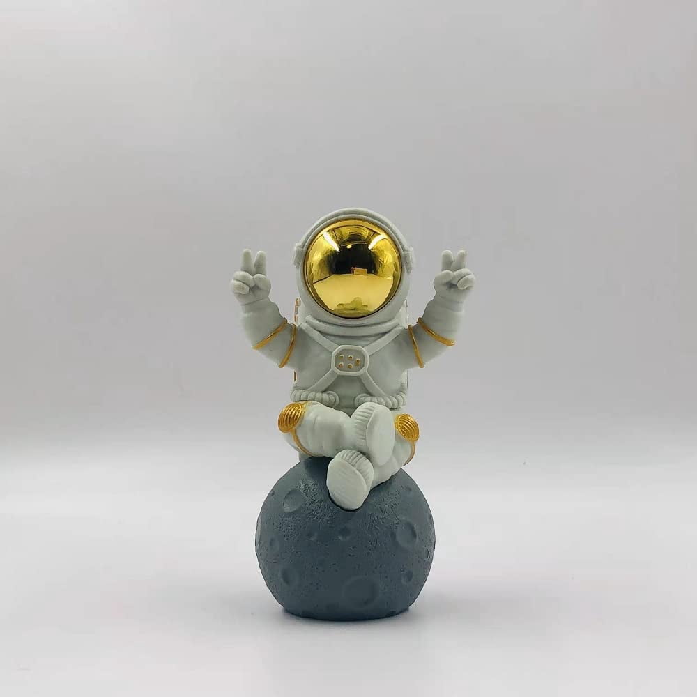 KY Figurine Astronaut Statue Spaceman Décor,Sculptures Home Décor,Shelf ...
