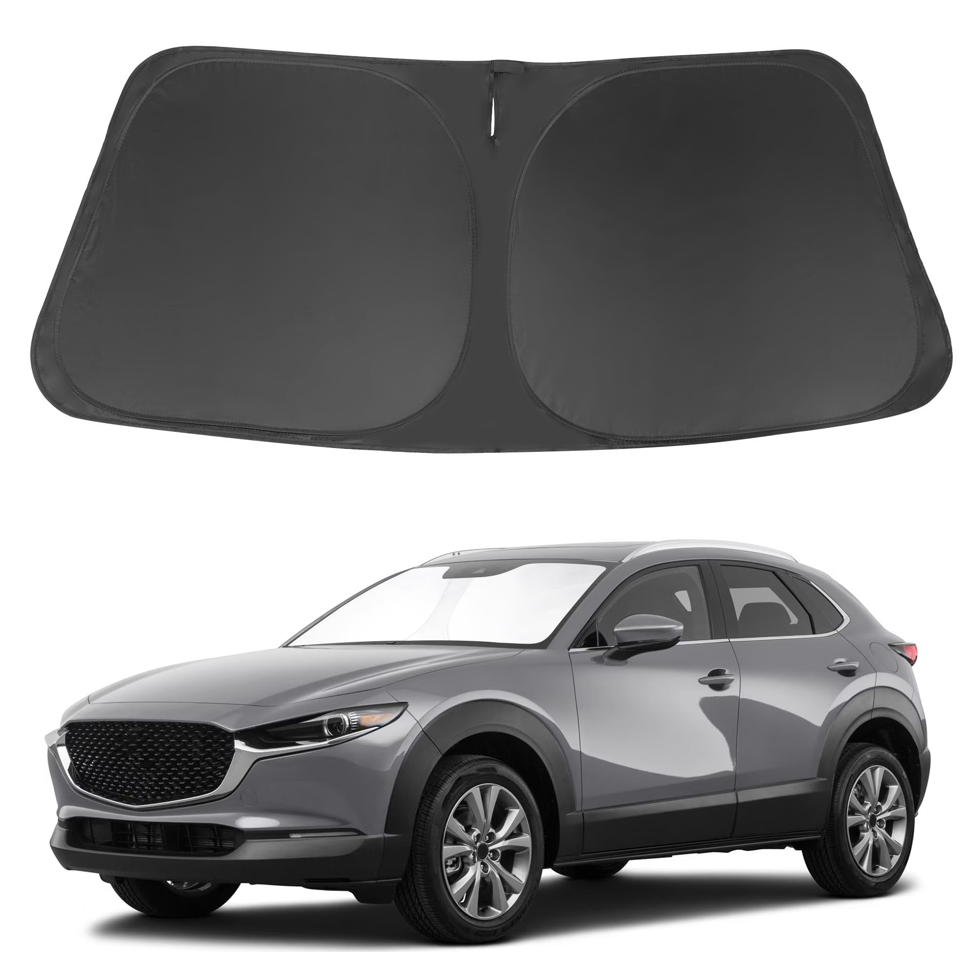 KY Windshield Sun Shade Compatible with 2022 2023 2024 2025 Ford ...