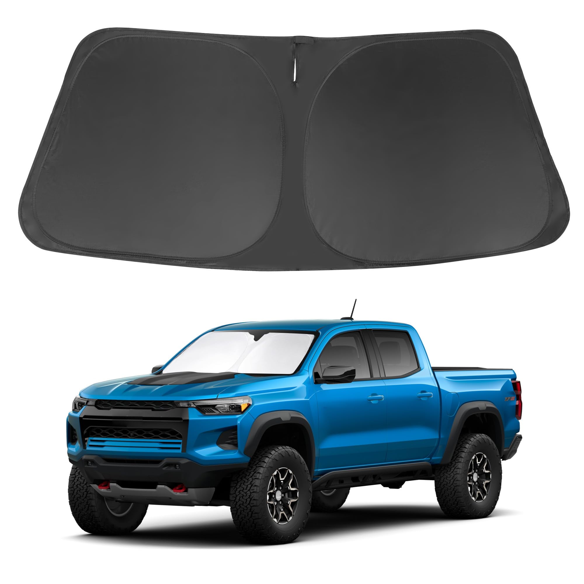 KY Windshield Sun Shade Compatible with 2022 2023 2024 2025 Ford ...