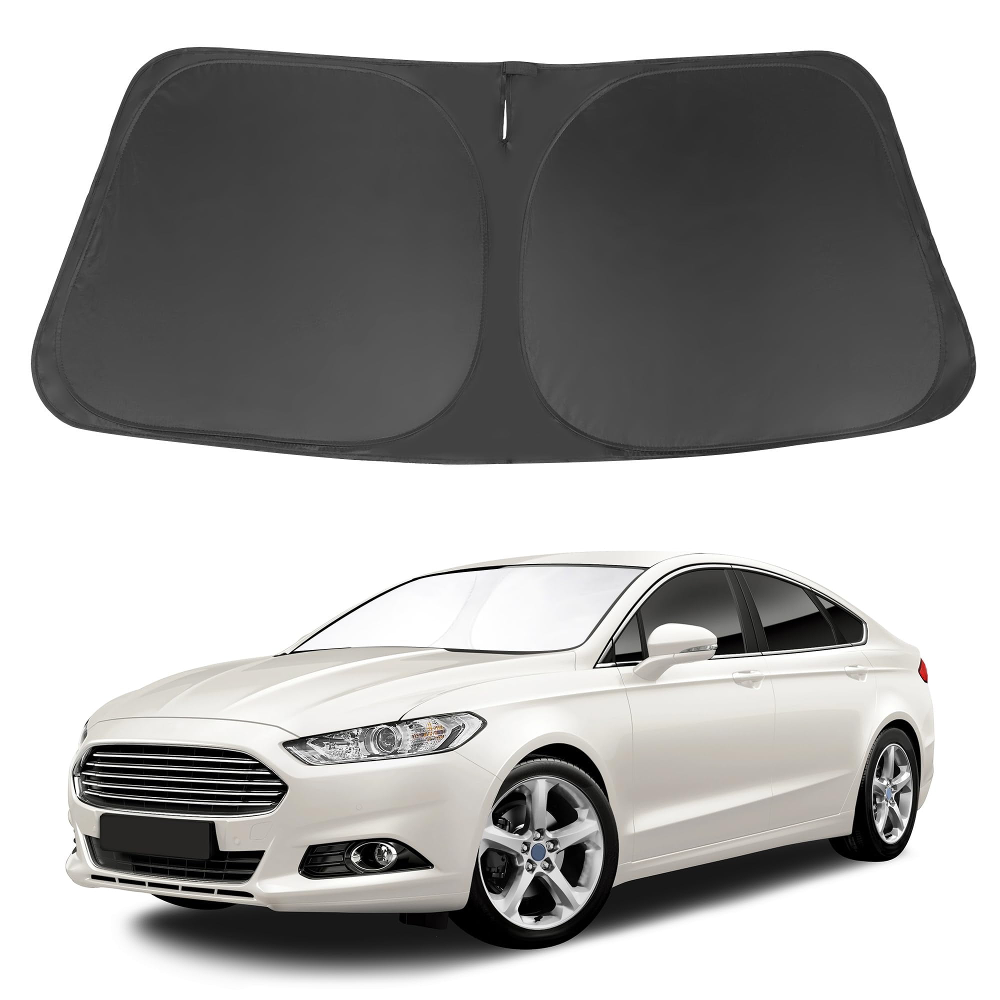 KY Windshield Sun Shade Compatible with 2022 2023 2024 2025 Ford ...