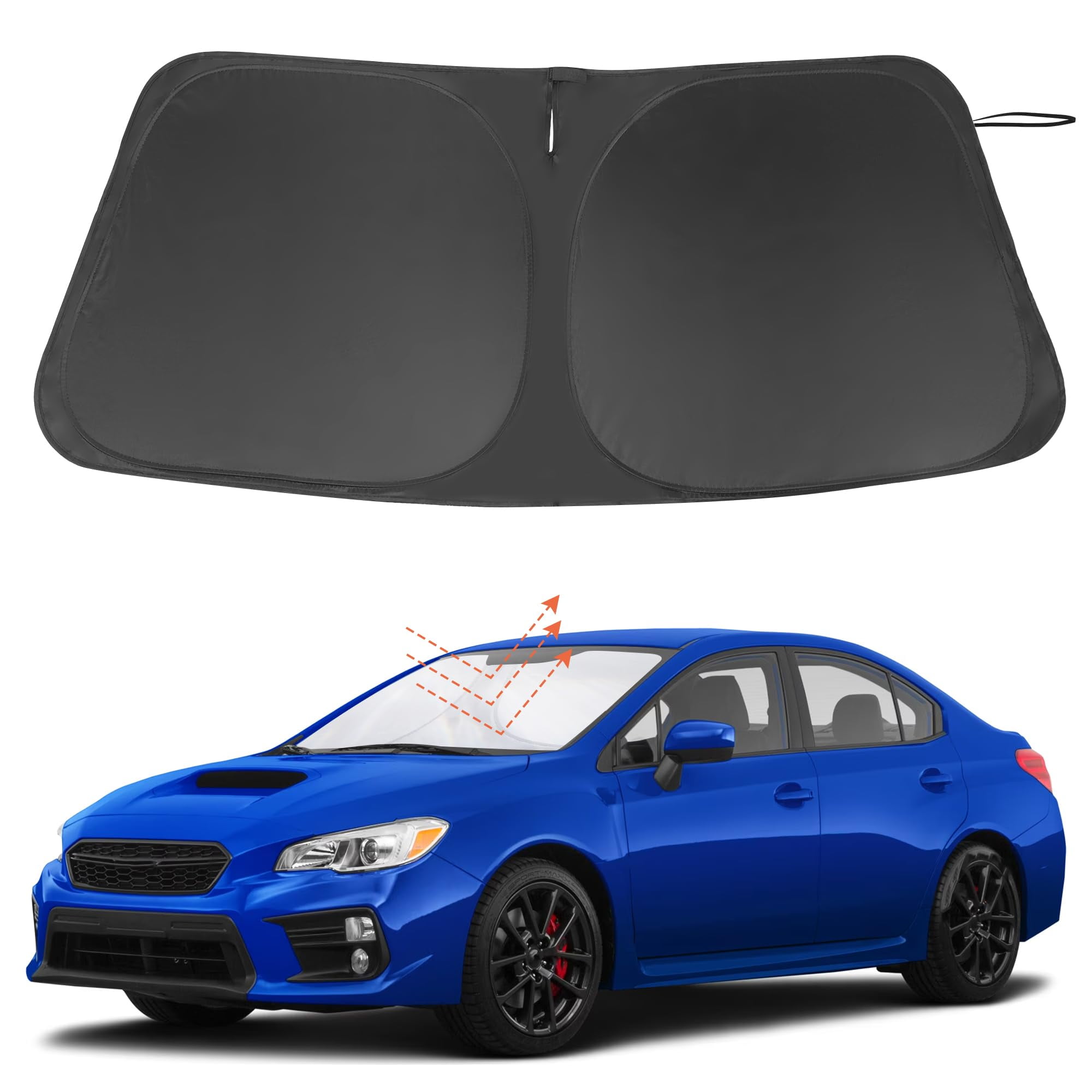 KY Windshield Sun Shade Compatible with 2022 2023 2024 2025 Ford ...