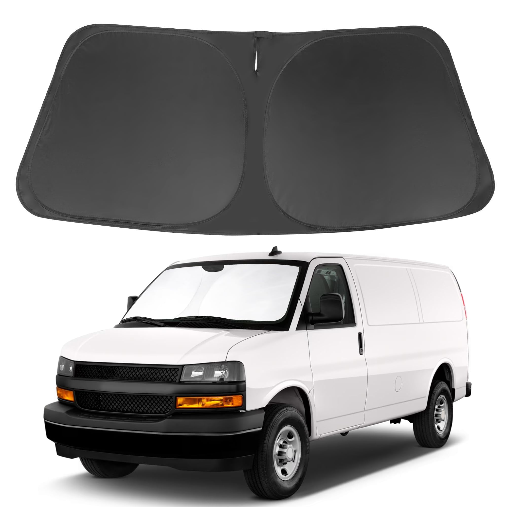 KY Windshield Sun Shade Compatible with 2022 2023 2024 2025 Ford ...