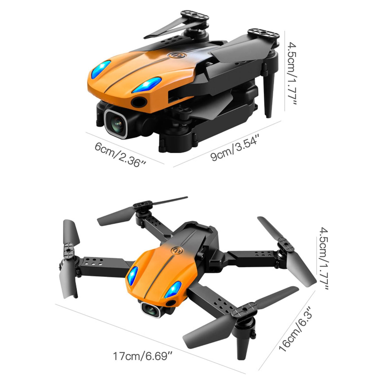 KY907 Folding UAV Obstacle Avoidance Remote Control craft 4K Camera ...