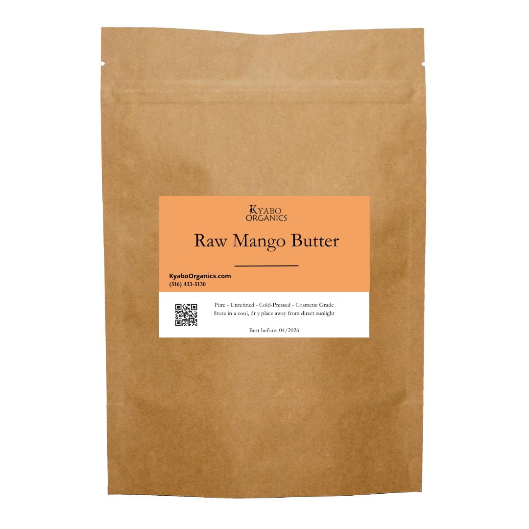 KYABO 3Lbs MANGO BUTTER YYF14 PREMIUM Organic Unrefined 100% Pure Cold ...