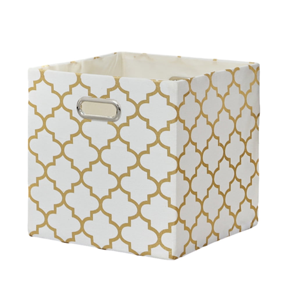 KYAIGUO 12x12x12inch Storage Bins Sailcloth Storage Baskets Can Be ...
