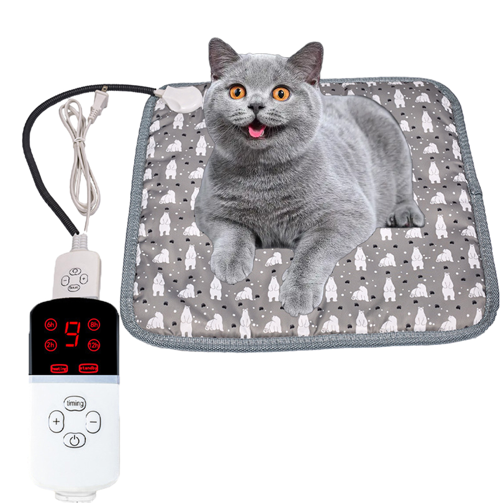 KYAIGUO 2023 Cat Puppy Heating Pad Anti-Bite Puppy Heating Pad with ...