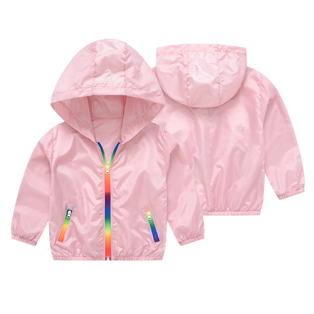 KYAIGUO 4-12Y Kids Boys Summer Sunscreen Coats Outwears Toddler Girls ...