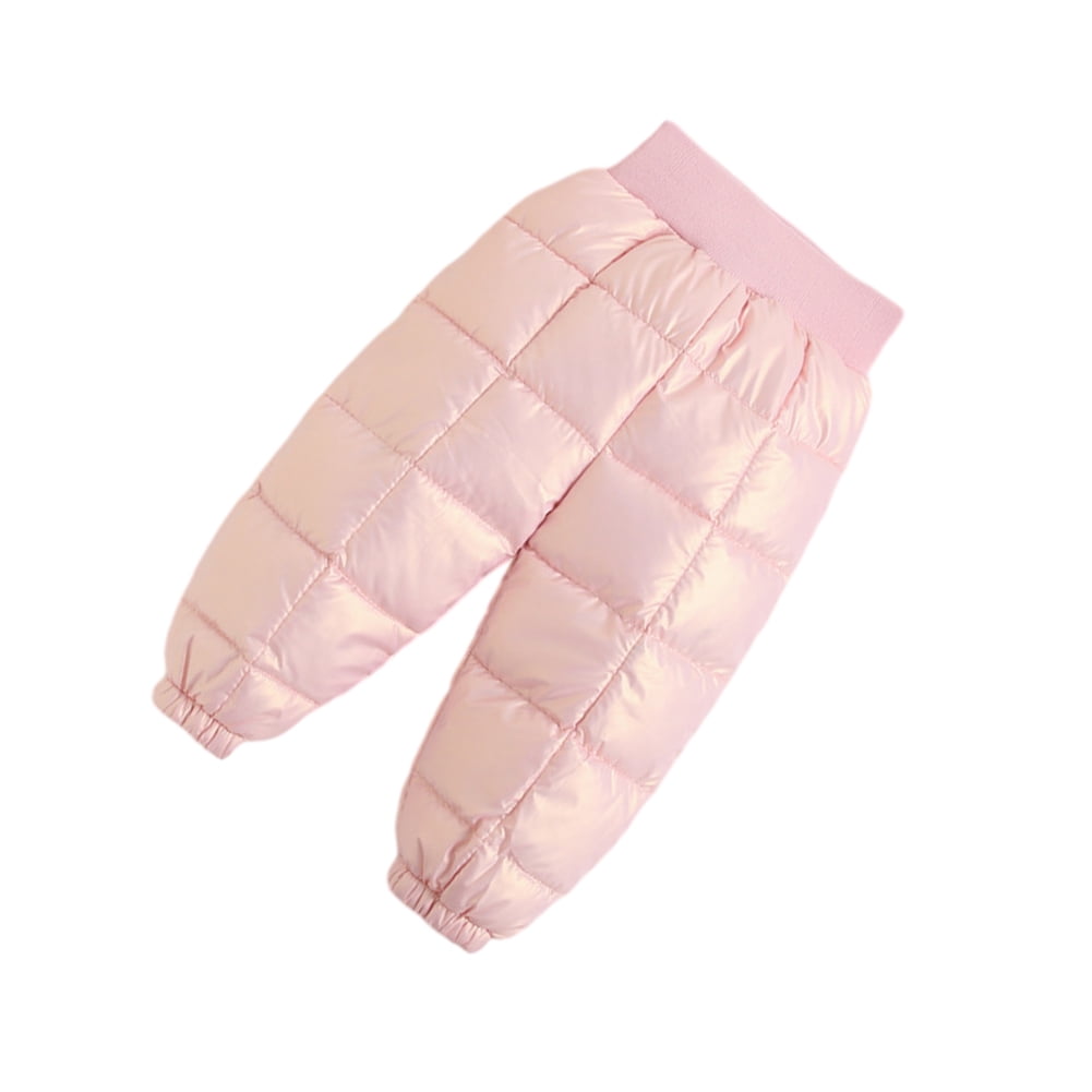 KYAIGUO Baby Boys Girls Winter Snow Pants 9M-6Y Infant Warm High Waisted Windproof Trousers ...