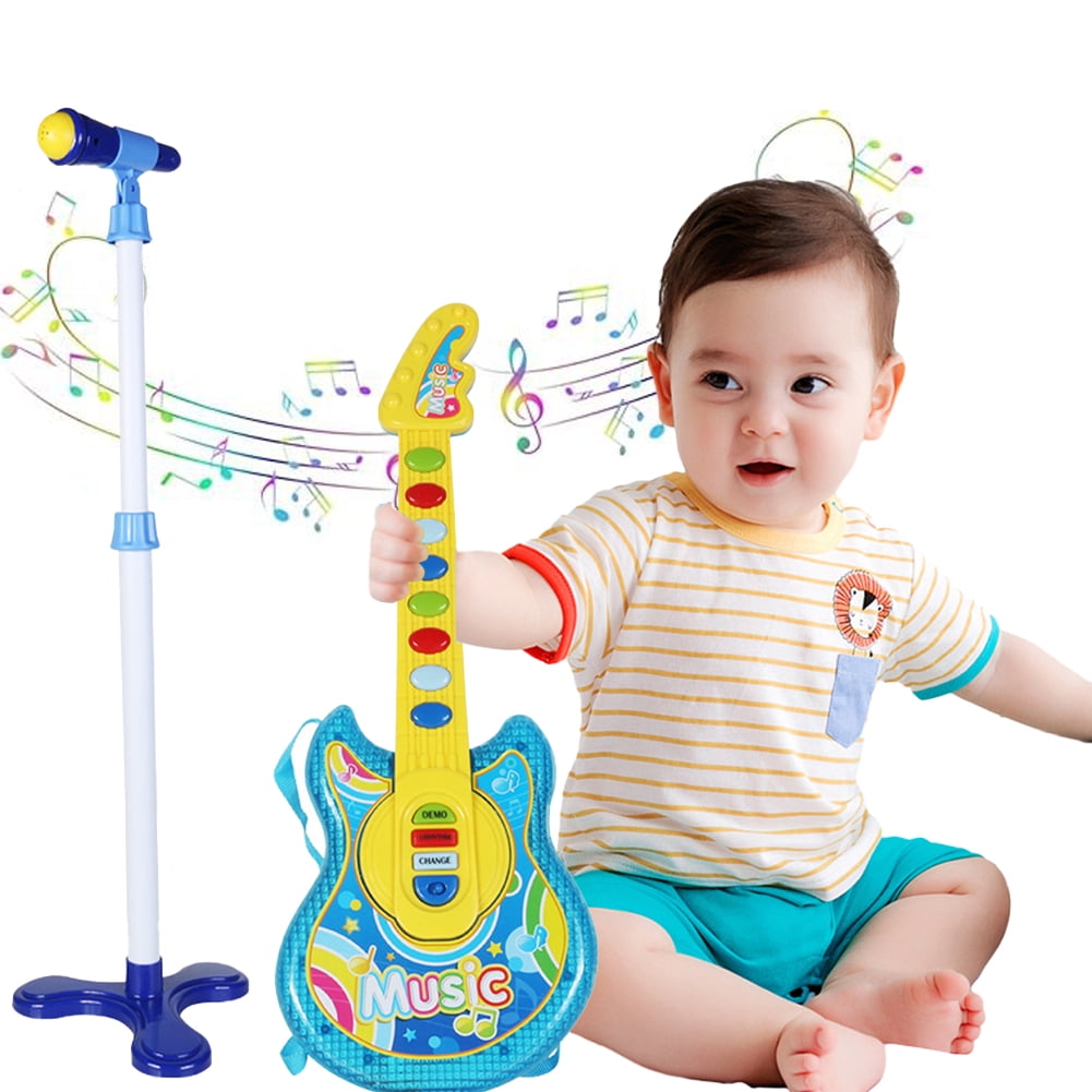 KYAIGUO Baby Toddler Kids Toys Guitar Microphone for Toddlers Children ...