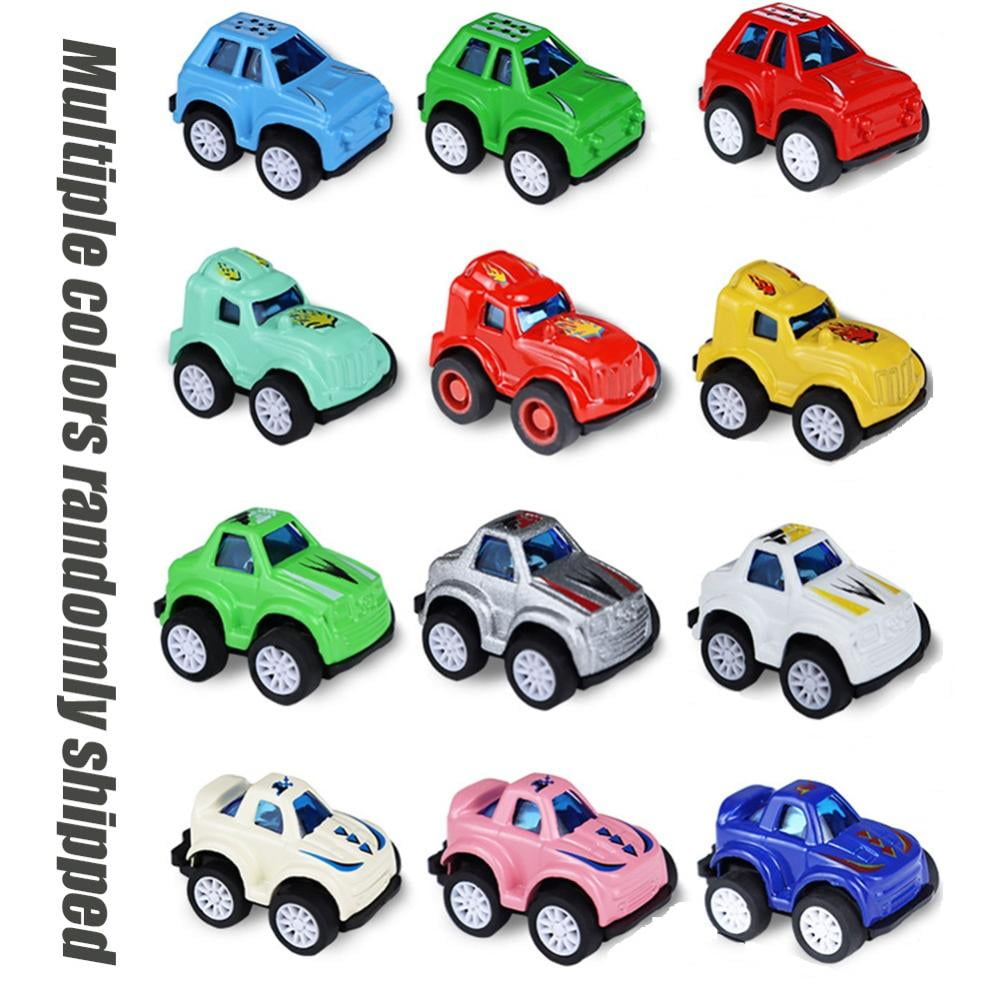 KYAIGUO Kids 6 PCS Die-Cast Car Toy Set, Mini Friction Power Alloy Car ...