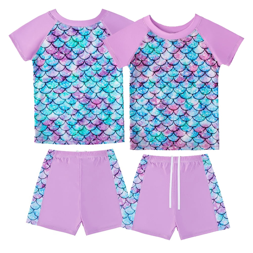 KYAIGUO Kids Baby Girls Swimsuit ,Youth Kids Girls Swim Trunks 5-12T ...
