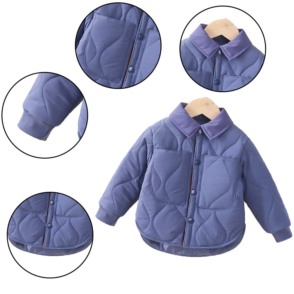 KYAIGUO Kids Baby Winter Coat for Boys Girls Puffer Jacket Jacket Toddler Warm Cotton Jacket ...