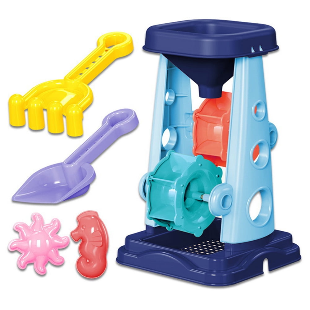 KYAIGUO Kids Beach Sand Toys Set Seaside Sidekicks Sand Baking Play Set ...