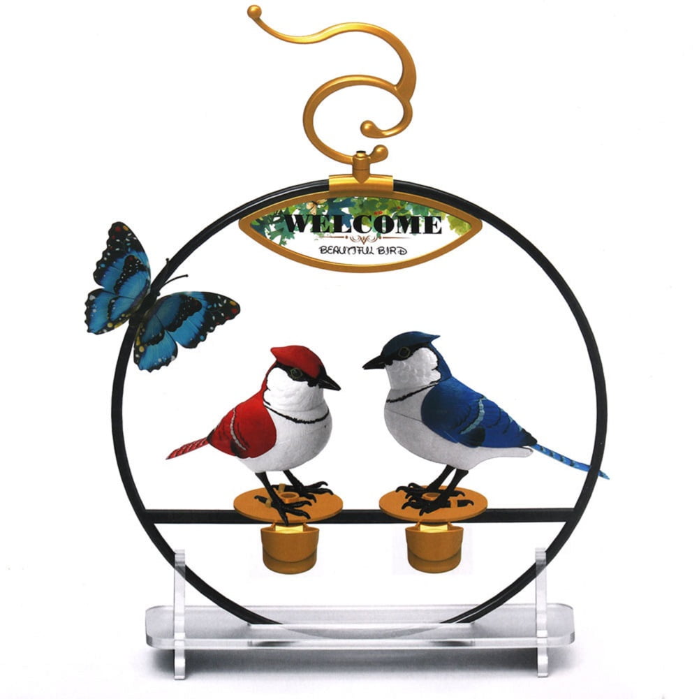 KYAIGUO Kids Electric Chirping Toy Birds, Two Small Birds Design, Sound ...