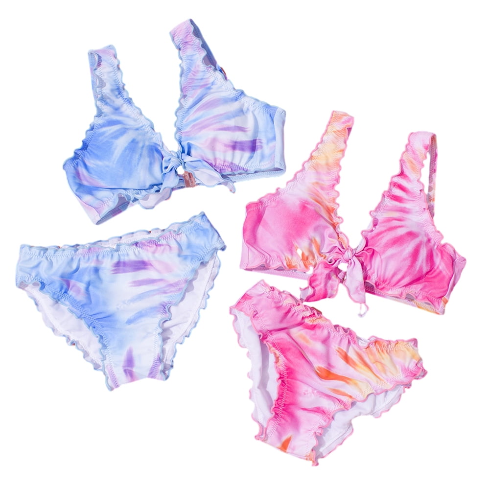 KYAIGUO Kids Girls Beach Sport Swimsuit Bikini 2-Piece Sets Toddler ...