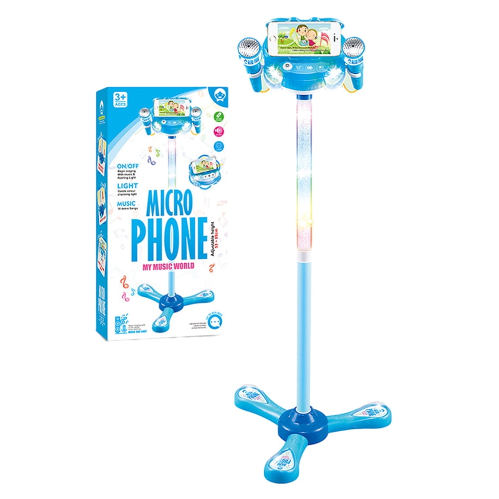 KYAIGUO Kids Karaoke Toy Stand Up Microphone Play Baby Microphone with ...