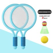 Lixmnse Luminous Badminton Rackets for Kids, Colorful LED Lights for ...