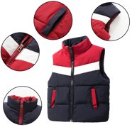 KYAIGUO Kids Toddler Puffer Down Vest for Girls Boys Winter Sleeveless Thicken Outwears Fall ...