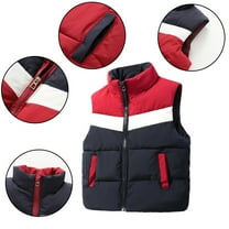 KYAIGUO Kids Toddler Puffer Down Vest for Girls Boys Winter Sleeveless Thicken Outwears Fall ...