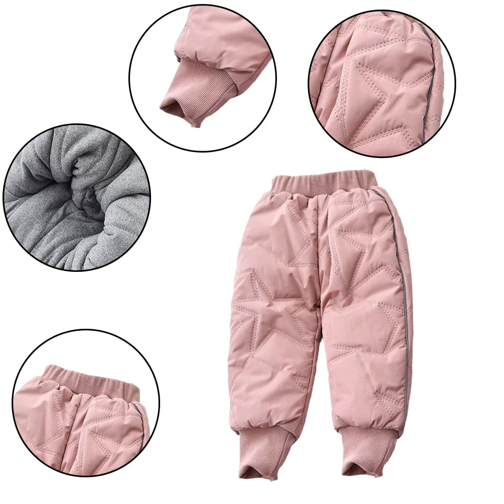 KYAIGUO Kids Toddler Winter Pants for Baby Boys Girls Cotton Pants ...