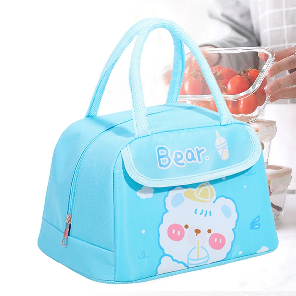 KYAIGUO Ladies Lunch Bag Insulated Lunch Box Reusable Lunch Tote Cute ...