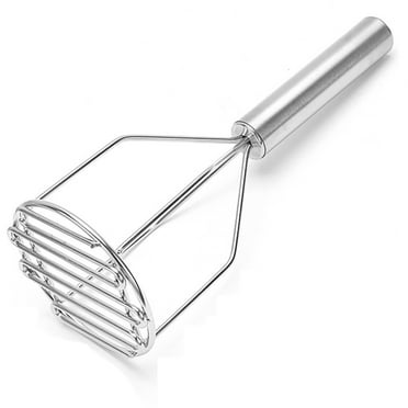 MEKBOK 2 Pack Potato Masher, Heavy Duty Stainless Steel Potato Masher ...