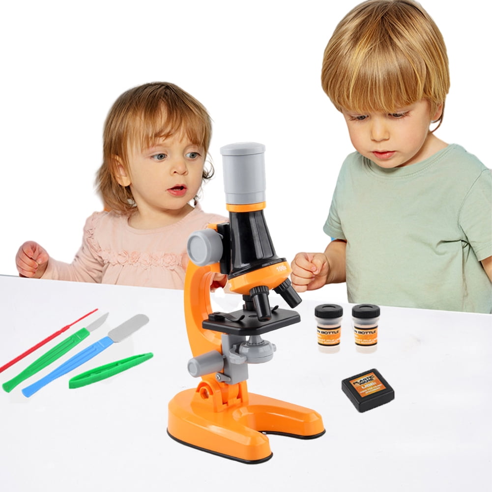 KYAIGUO Microscope for Kids Toddler Preschool Science Toys Interactive ...