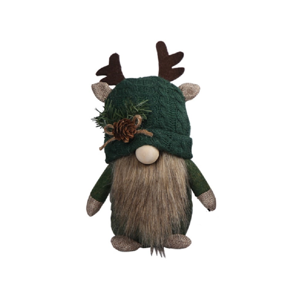 KYAIGUO Mini Gnomes Ornament Plush Cute Antler Gnomes Decorations ...